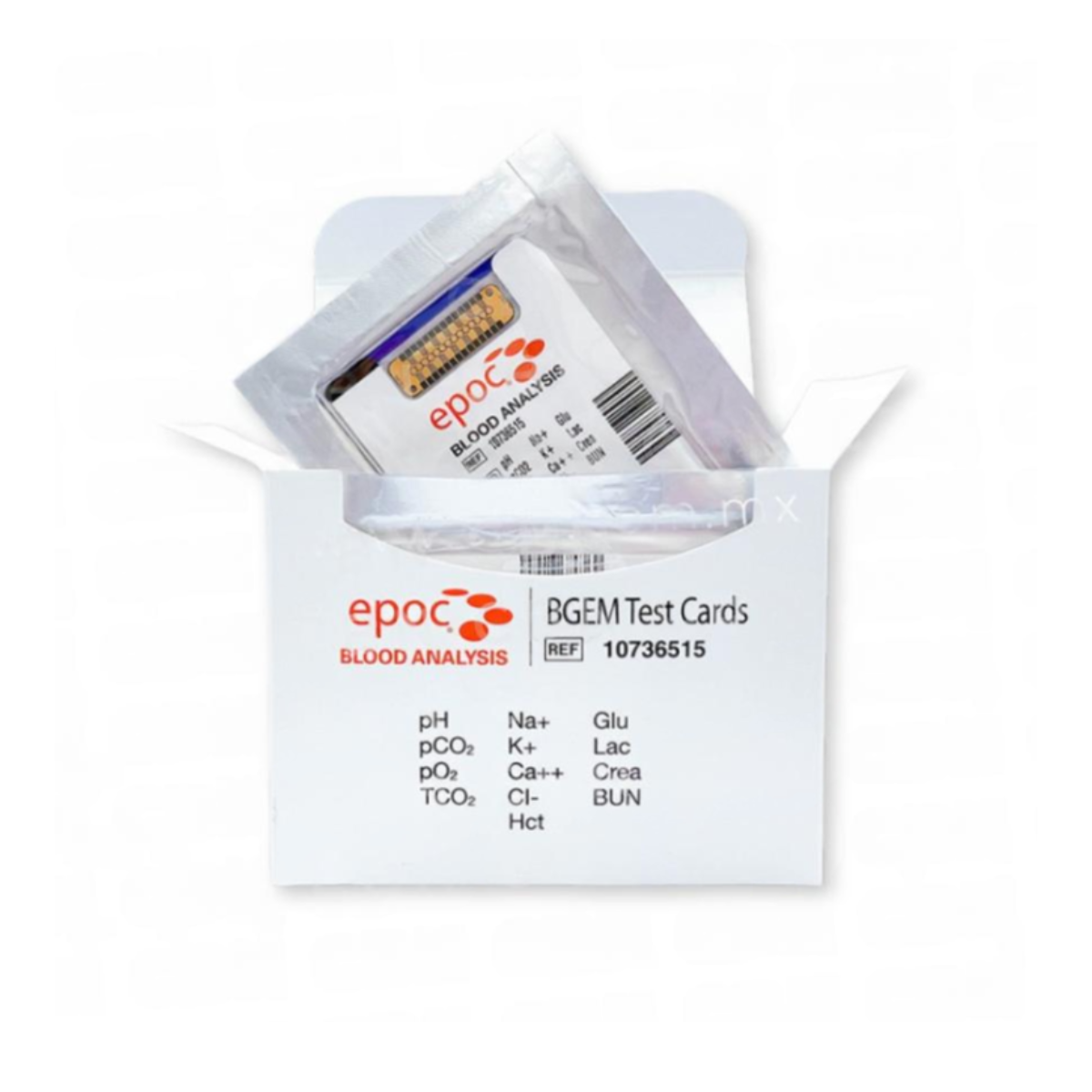 Siemens epoc BGEM BUN Test Cards – 25 Pack (Ref: 10736515) – MedScience ...